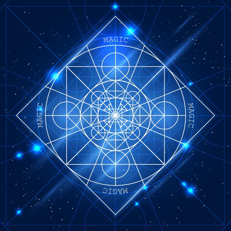 Vector Magic Geometry Signs Stock Vector - Illustration of navigation ...