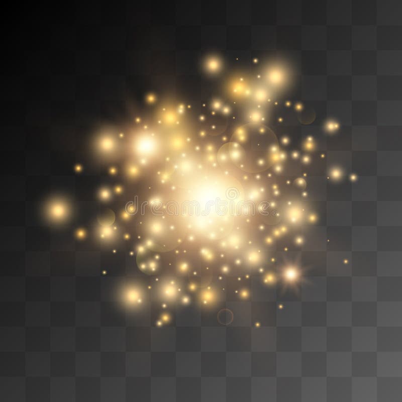 Vector Magical Light Effect Stock Vector - Illustration of holiday ...