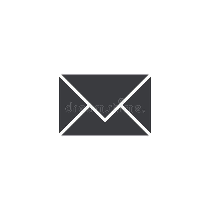 Simple Envelope Icon Design, Vector Illustration Stock Illustration ...