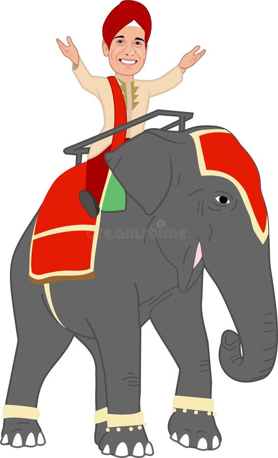 Man Riding Elephant Stock Illustrations – 81 Man Riding Elephant Stock ...