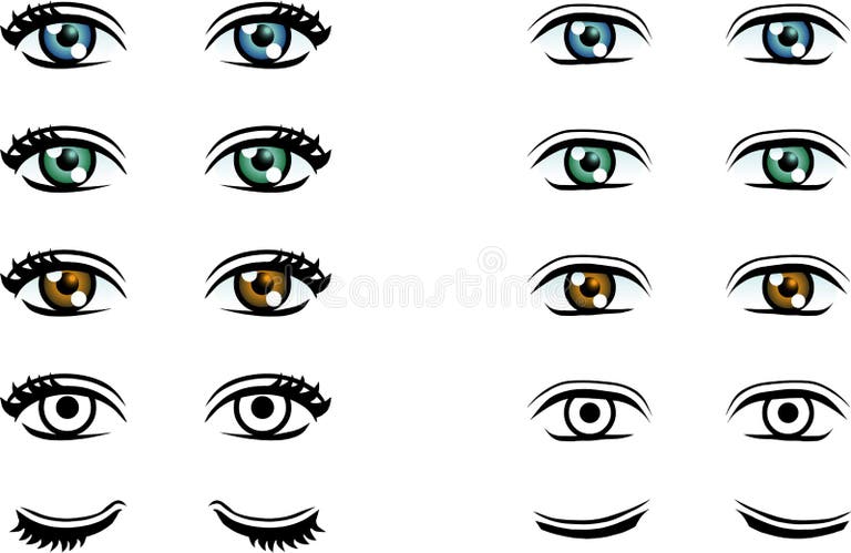 Different Eye Color Stock Illustrations 4743 Different Eye Color Stock Illustrations Vectors