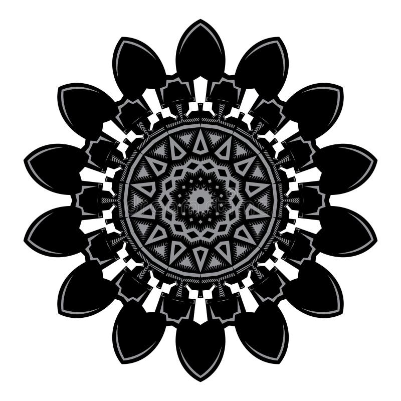 Vector Mandala Design , Relaxing and Easy Mandala Art for Tattoo Design ...