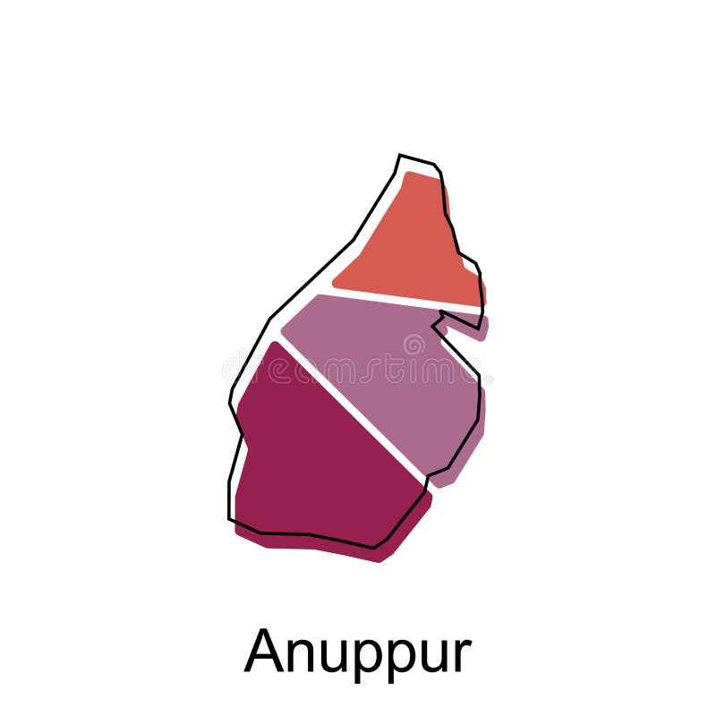 Anuppur Map Stock Illustrations – 6 Anuppur Map Stock Illustrations ...