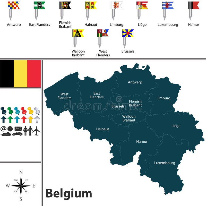 Belgium Liege Walloon Stock Illustrations – 80 Belgium Liege Walloon ...