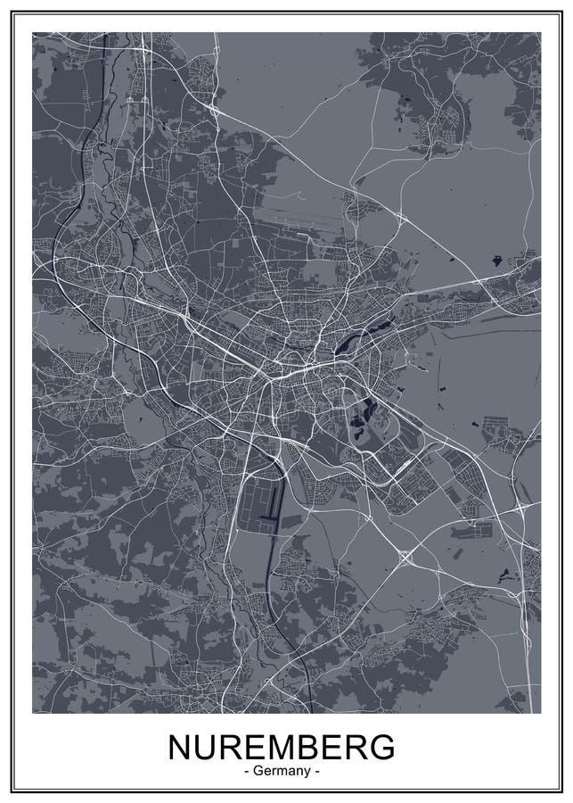Nuremberg Vector Map Stock Illustrations – 200 Nuremberg Vector Map ...