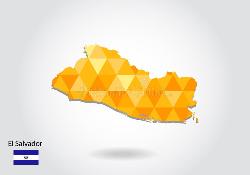 Vector Map of El Salvador. Polygonal Style Stock Vector - Illustration ... Vector Map of El Salvador. Polygonal Style Stock Vector - Illustration ...