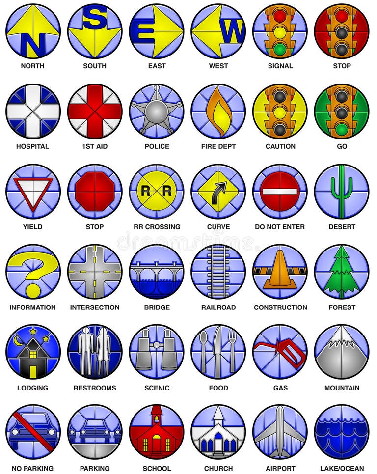 Vector Map Icons Stock Illustrations – 152,660 Vector Map Icons Stock ...