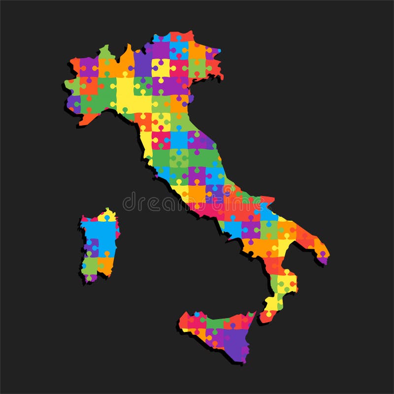Creative Map Italy Stock Illustrations – 1,068 Creative Map Italy Stock ...