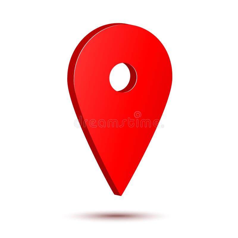 Vector Map Marker Icon that Points Location. Web Element Design. Place ...