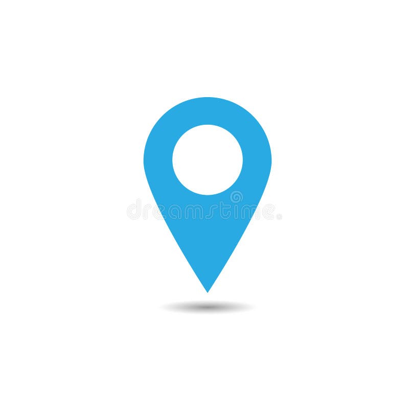 Vector of Map Pointer Icon. GPS Location Symbol Stock Illustration ...