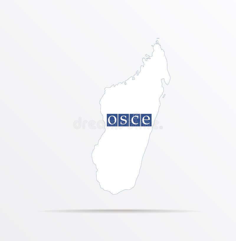 Vector Map Republic of Madagascar Combined with Organization for ...