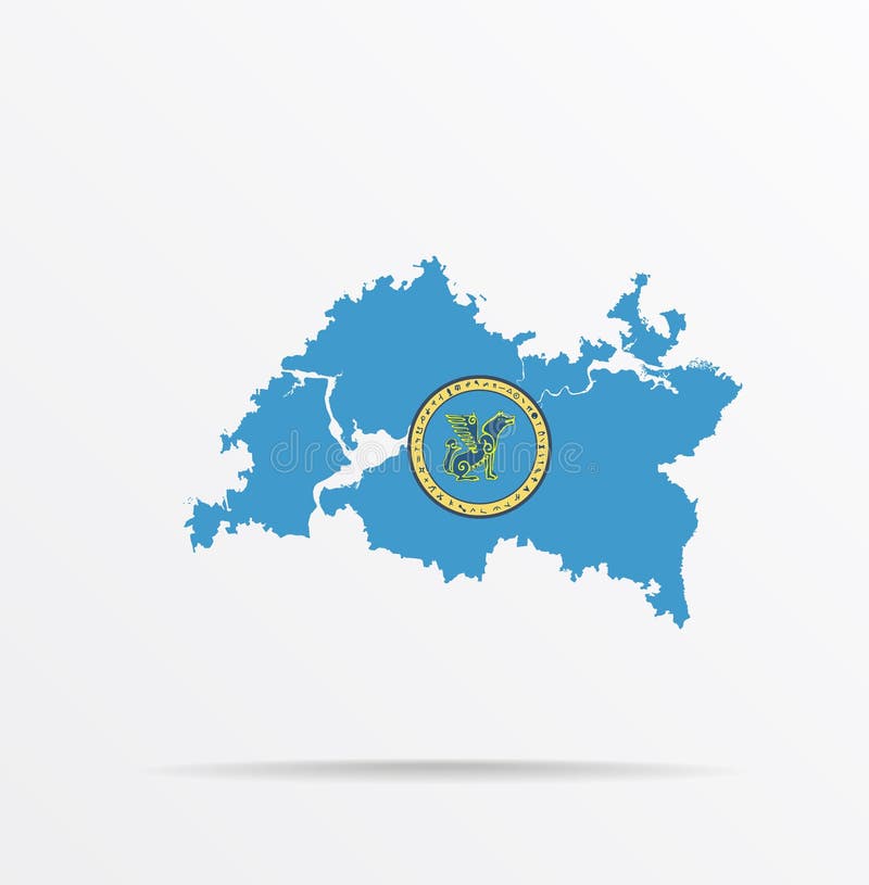 Nogais Ethnic Territory Russia Map in Khalaj Ethnic Groups Flag Colors ...