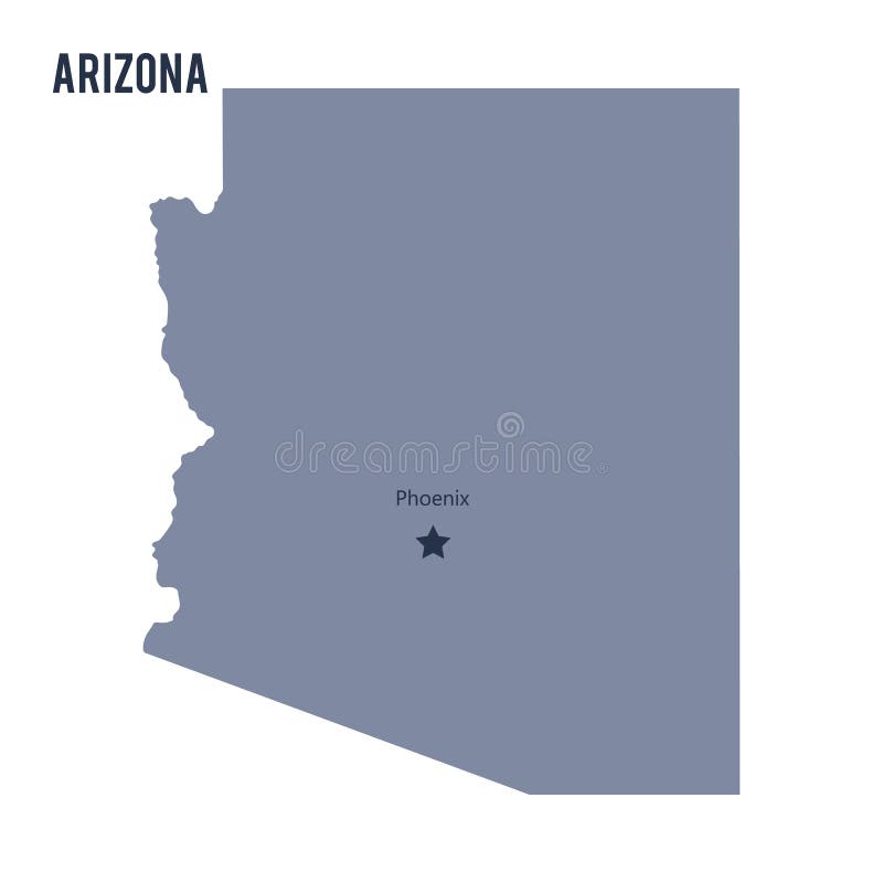 Phoenix Arizona State Map