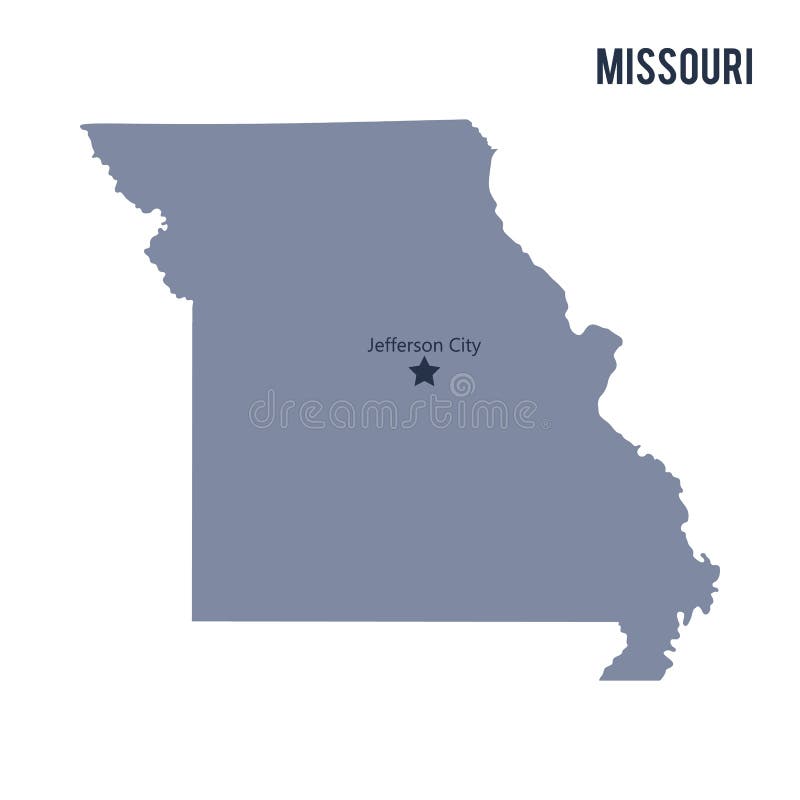 Missouri Outline Stock Illustrations – 1,427 Missouri Outline Stock ...