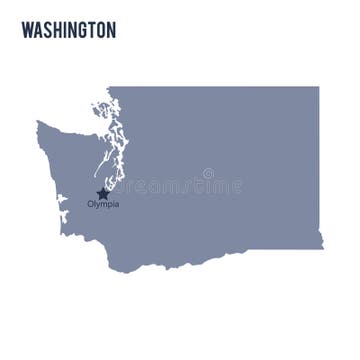 Washington State Shape Stock Illustrations – 6,176 Washington State ...