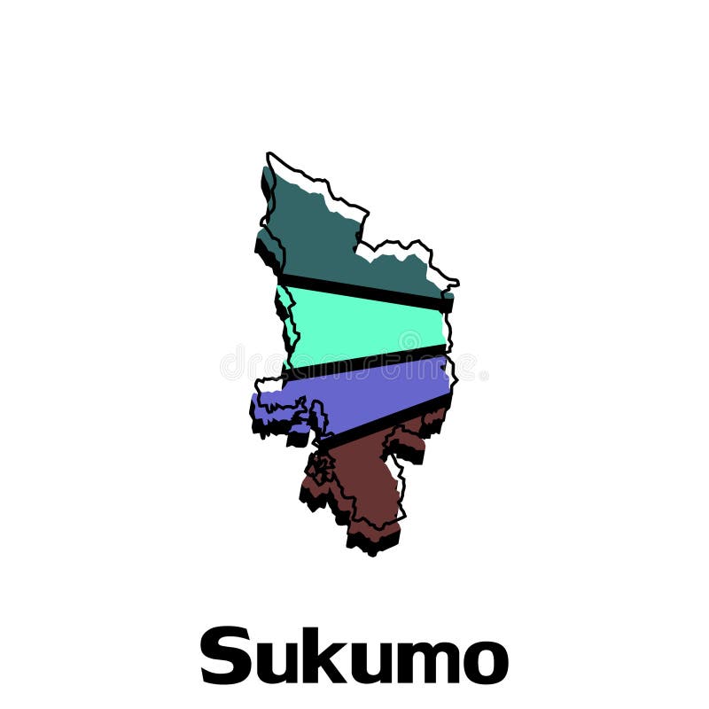 Vector Map City of Sibu Design Template, High Detailed Illustration ...