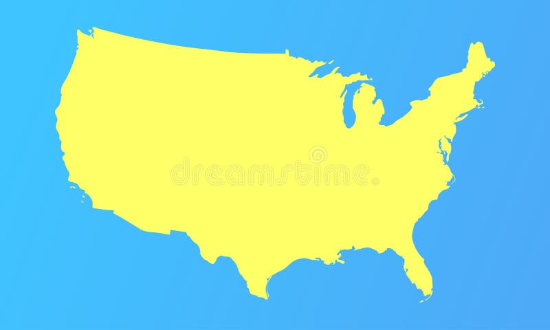 Yellow Map Usa Stock Illustrations – 4,285 Yellow Map Usa Stock ...