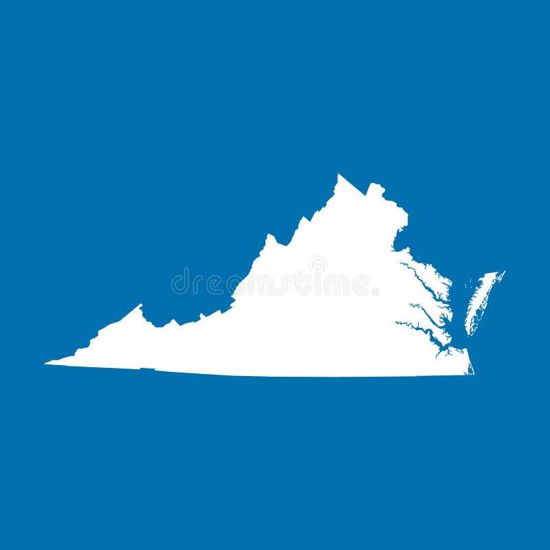 svg map of virginia