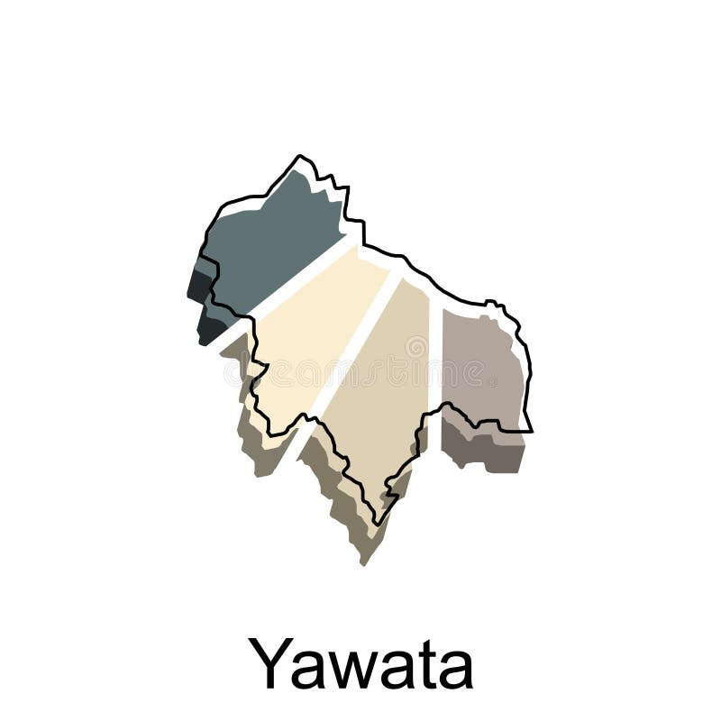 Vector Map City of Sibu Design Template, High Detailed Illustration ...