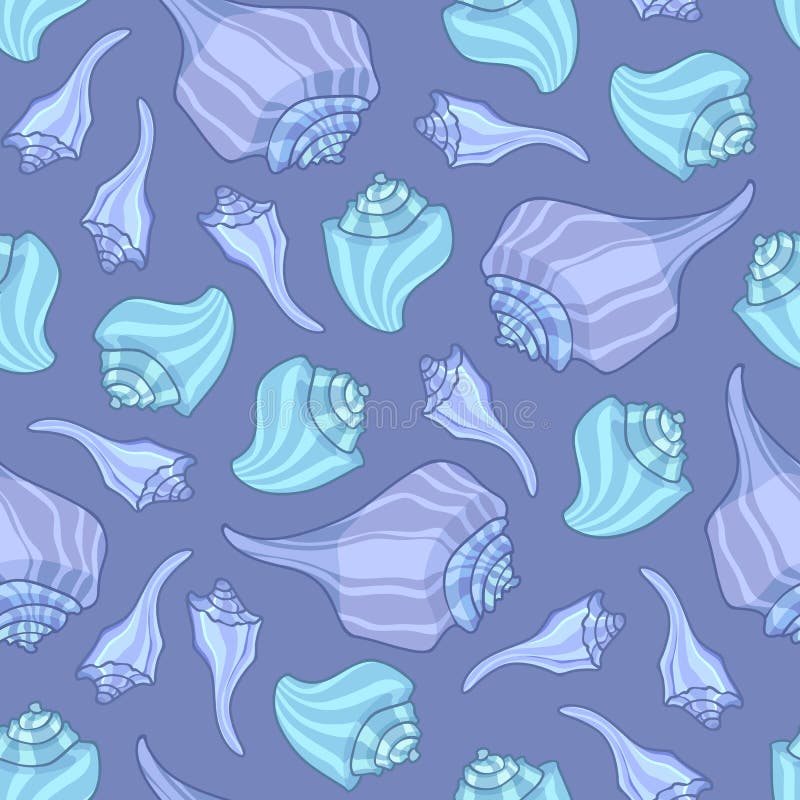 Stylized Shells Stock Illustrations – 455 Stylized Shells Stock ...