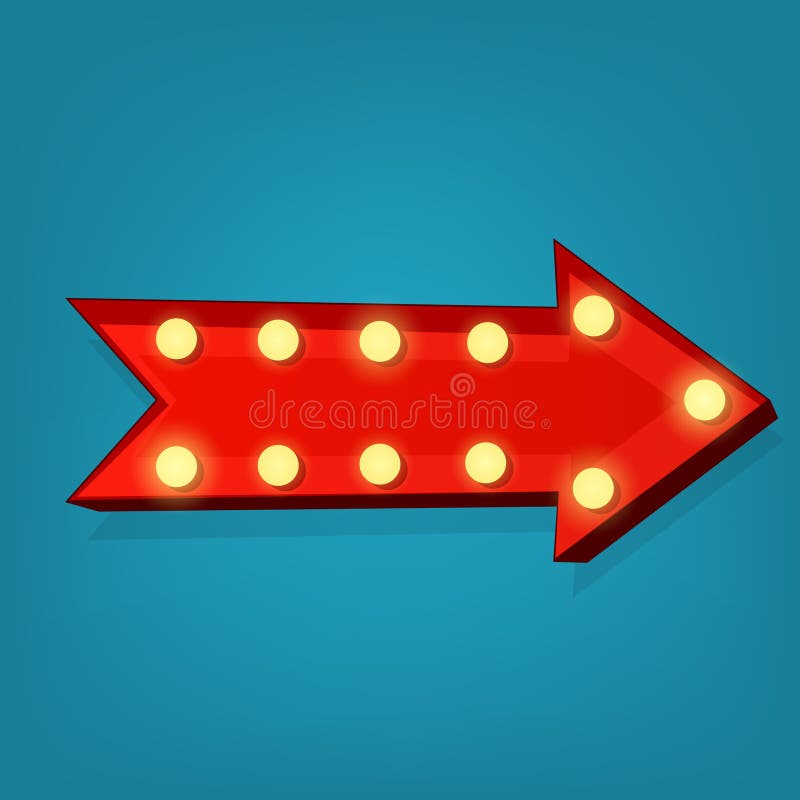 Vector marquee open sign stock vector. Illustration of color - 96271595