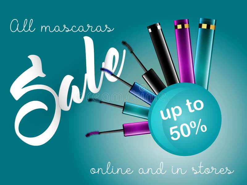 Vector Mascara Package Design Stock Vector - Illustration of blank ...