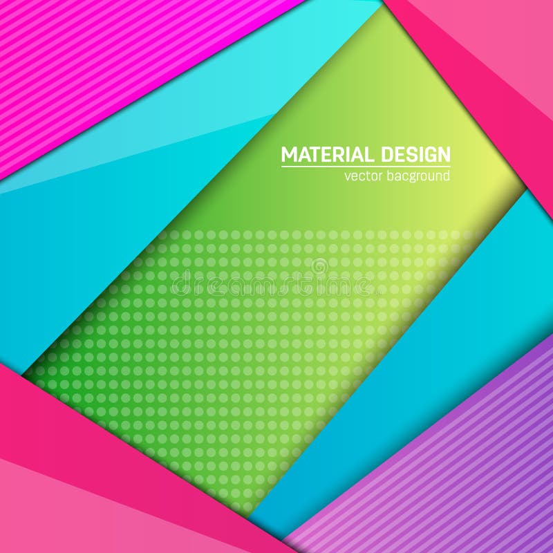 Vector Material Design Background. Stock Vector - Illustration of ...
