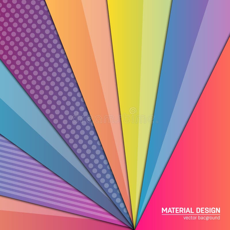 Vector Material Design Background. Stock Vector - Illustration of color ...