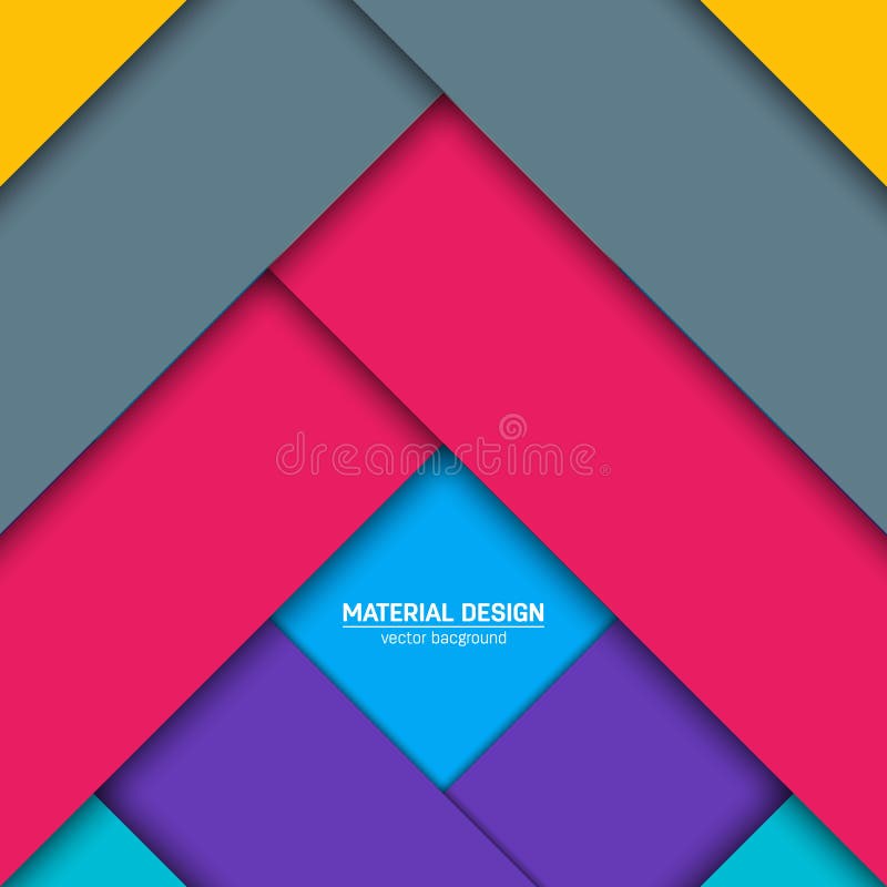 Vector Material Design Background. Abstract Creative Concept Layout ...
