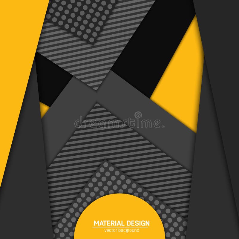 Vector Material Design Background. Abstract Creative Concept Layout Template Stock Vector ...