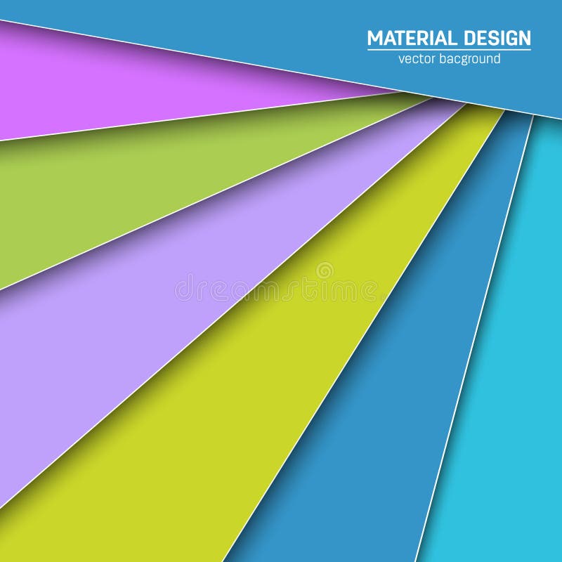 Vector Material Design Background. Abstract Creative Concept Layout ...