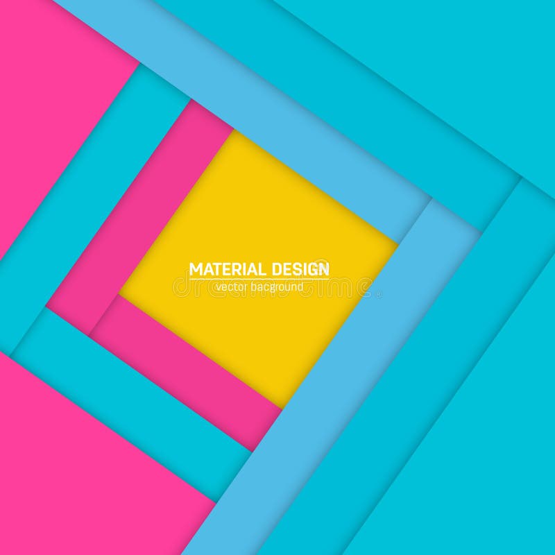 Vector Material Design Background. Abstract Creative Concept Layout ...