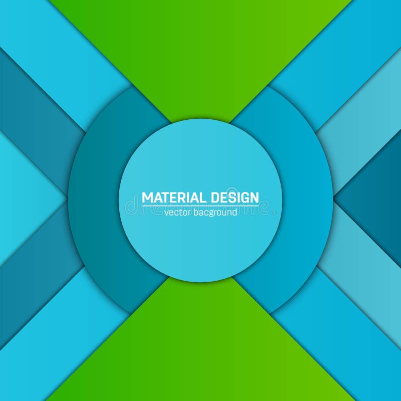 Vector Material Design Background. Abstract Creative Concept Layout ...