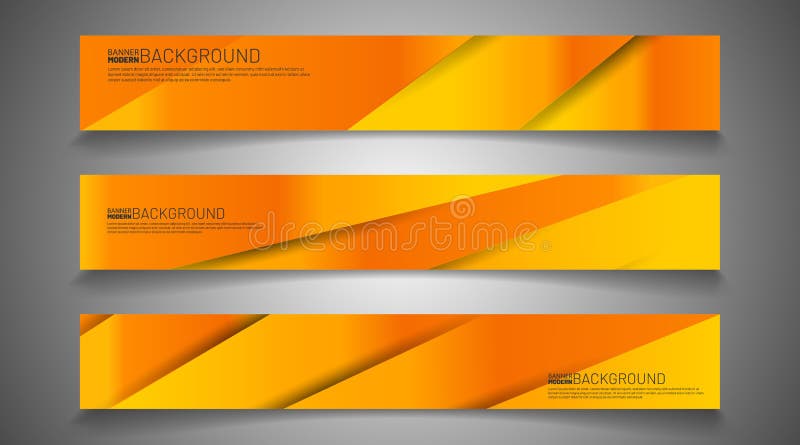 Vector Material Design Banner Background. Abstract Creative Concept of ...