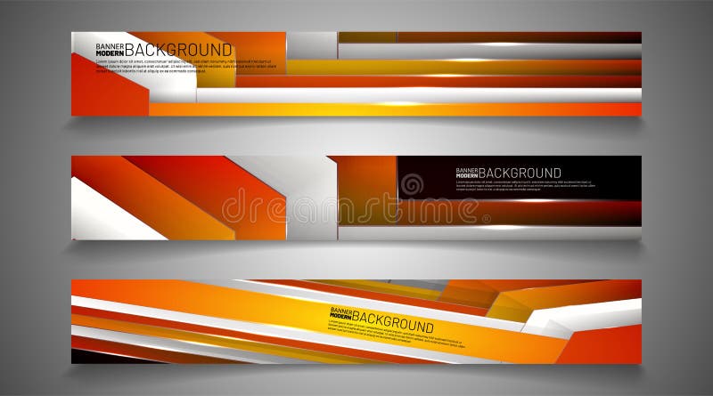 Vector Material Design Banner Background. Abstract Creative Concept ...
