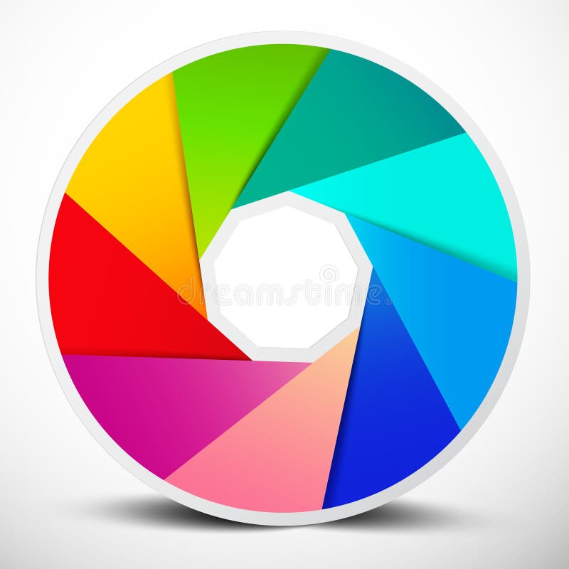 Infinity circle stock vector. Illustration of icon, rotation - 18484118