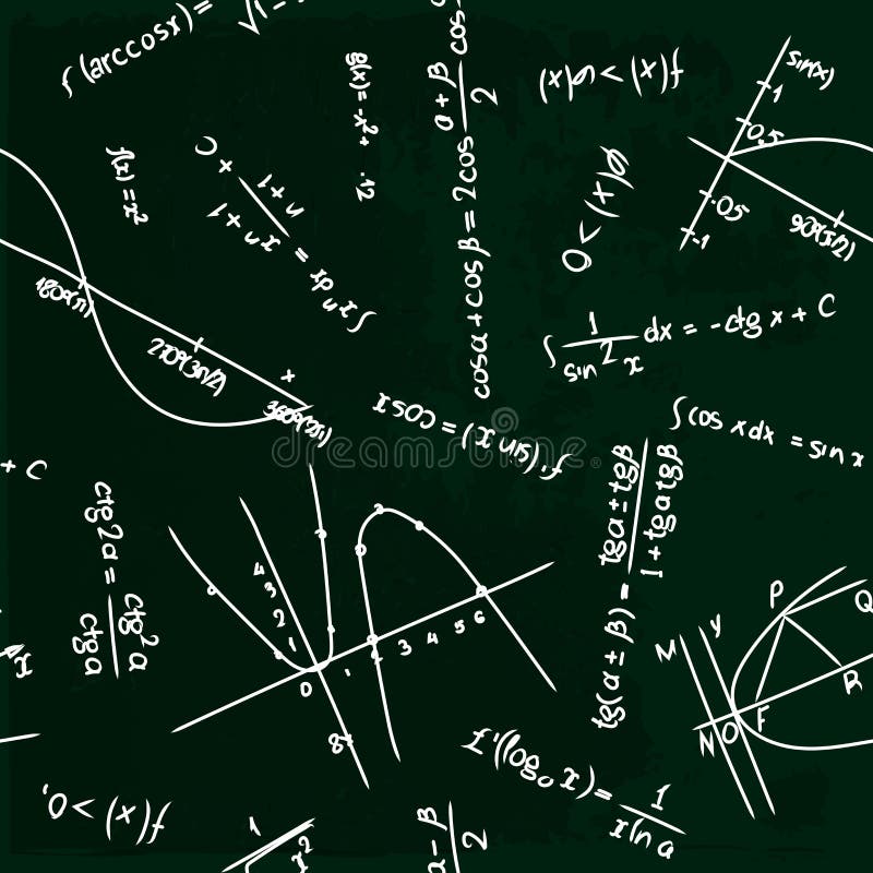 Vector school patterns stock vector. Illustration of mathematics - 62924611