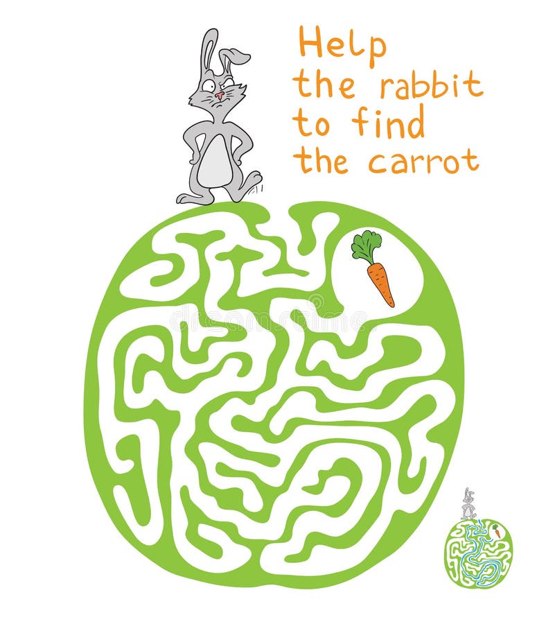 Labyrinth Rabbit Stock Illustrations – 648 Labyrinth Rabbit Stock ...