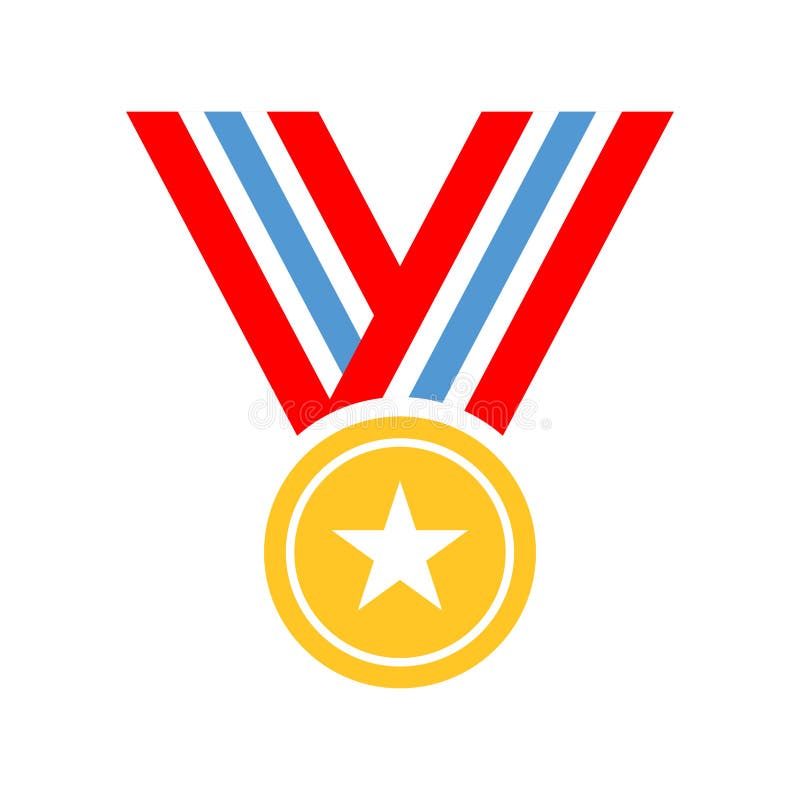 Vector Medal Icon Set. Winner Symbols. Medal Icon Symbols Stock Vector ...