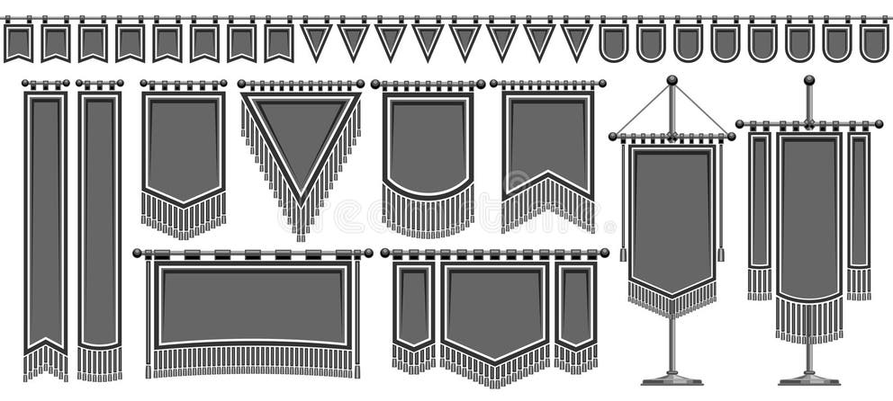 Vertical Medieval Flag Stock Illustrations – 1,576 Vertical Medieval ...