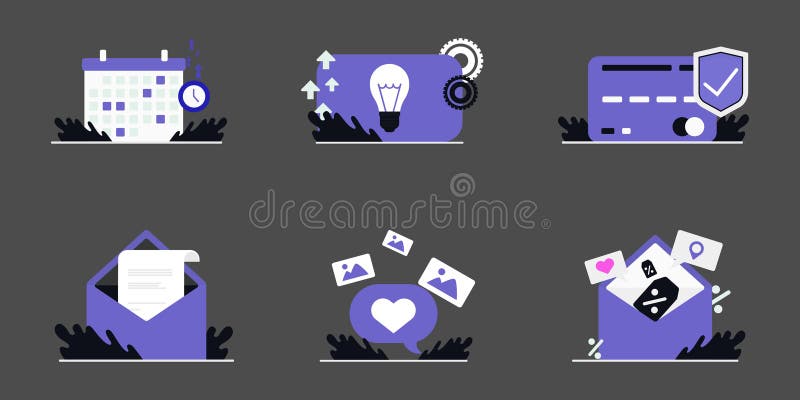 36 Vector Mega Colorful Web and Business Icon Pack Stock Vector ...