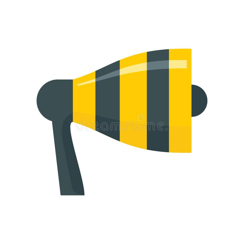 Vector Megaphone In Flat Style Isolated On White Stock Vector