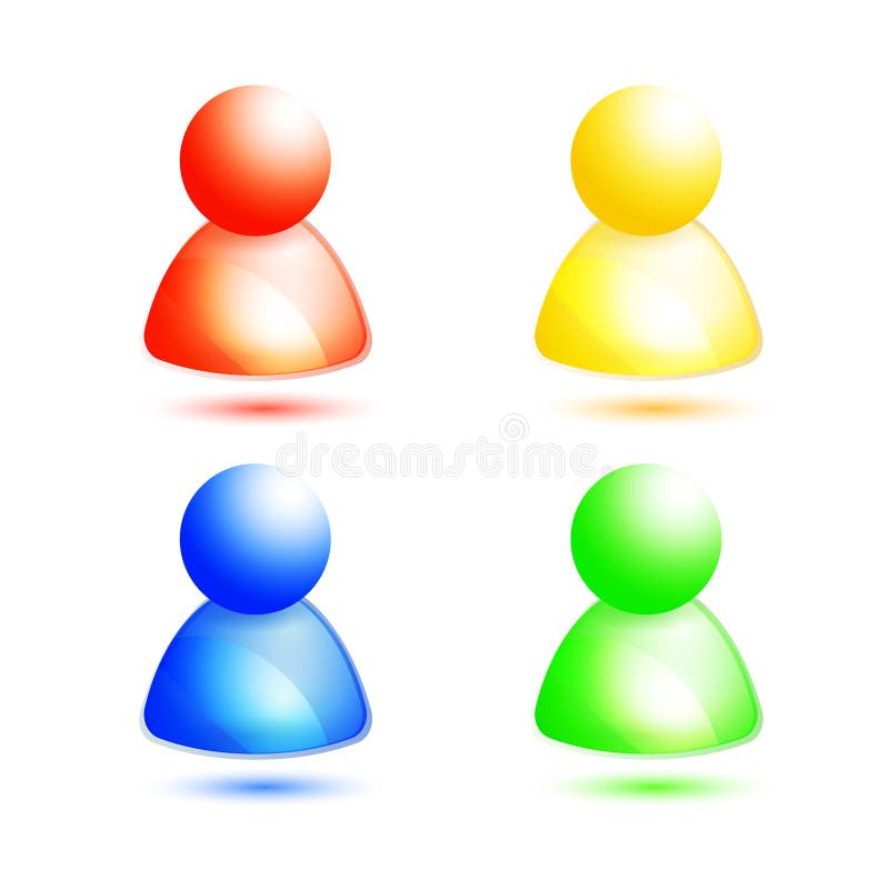 Vector Member / People Icon Stock Illustration - Illustration of ...