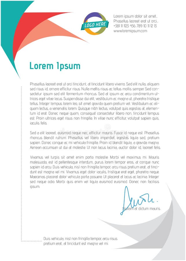 Memorandum design-abstract stock vector. Illustration of background ...