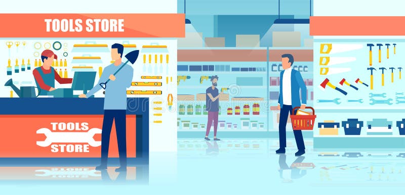 Cartoon Hardware Store Stock Illustrations – 823 Cartoon Hardware Store ...