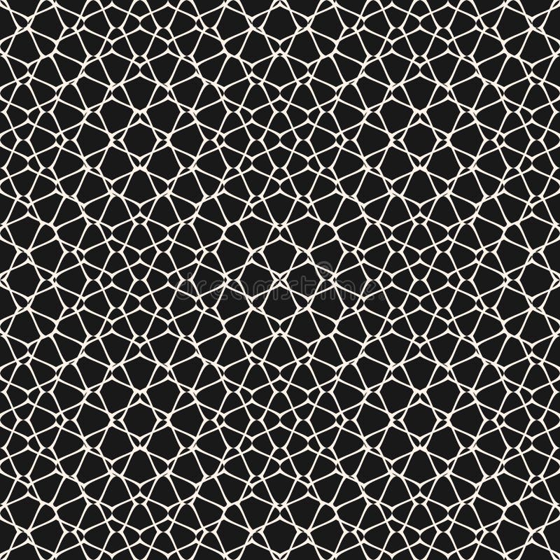 Vector Mesh Seamless Pattern Delicate Net Grid Lattice Lace Stock Vector Illustration Of