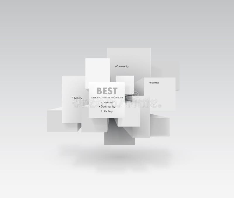 Vector message boxes stock illustration. Illustration of idea - 35503938