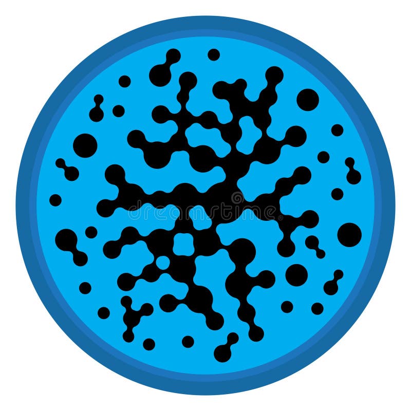 Vector Meta Ball Connect Dot Set. Molecule Chain. Circle Shapes ...