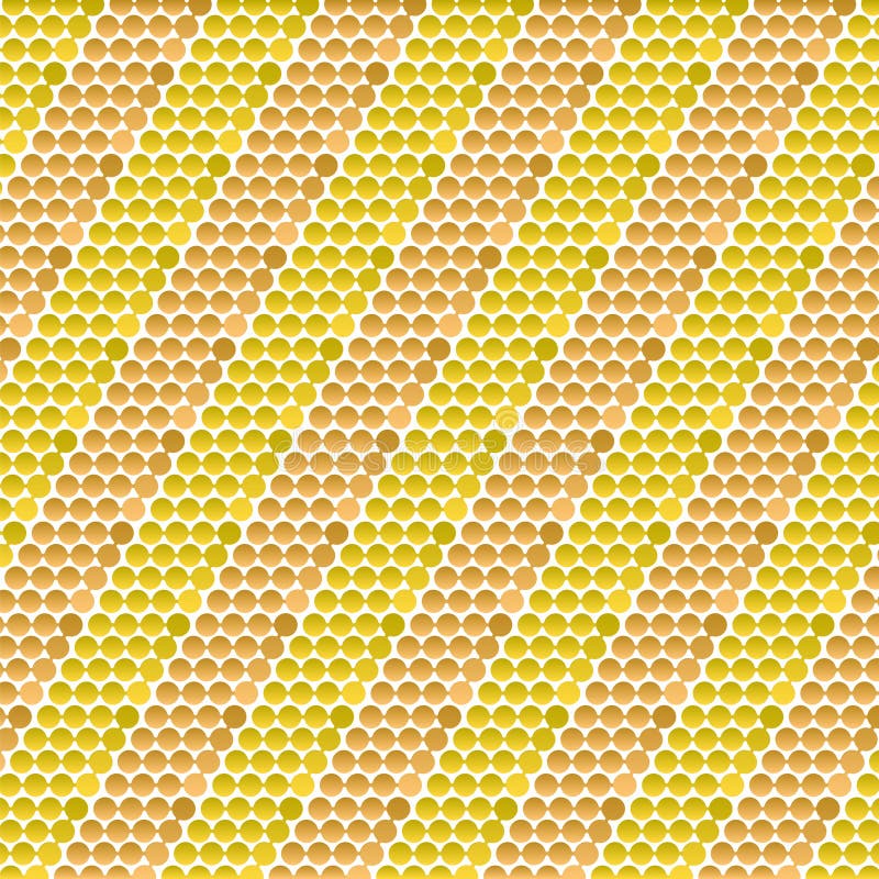 Vector Meta Ball Connect Dot Set. Orange Molecule Chain. Circle Shapes ...