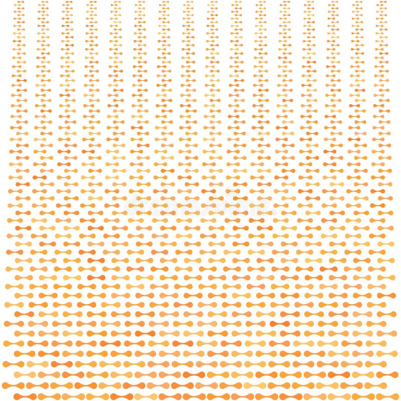 Vector Metaball Connect Dot Set. Molecule Chain. Circle Shapes ...